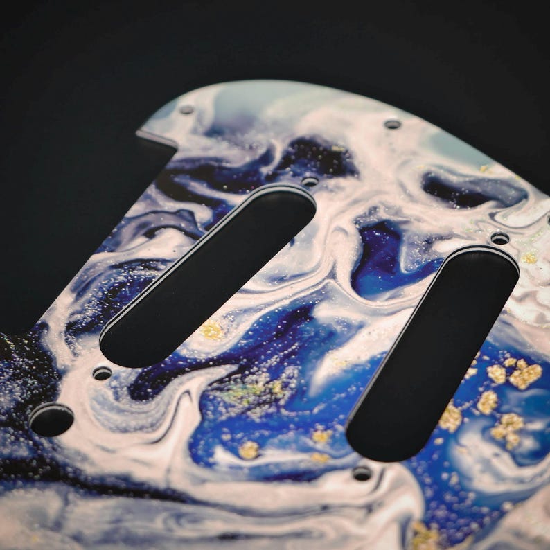 Fender ST Style Pickguard • Marble #23 • Custom Pickguard • Graphic ...
