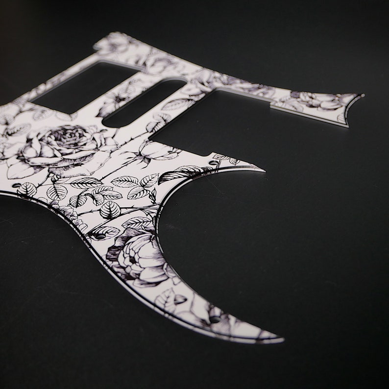 Ibanez Pickguard Floral 12 RG Series Custom Pickguard - Etsy