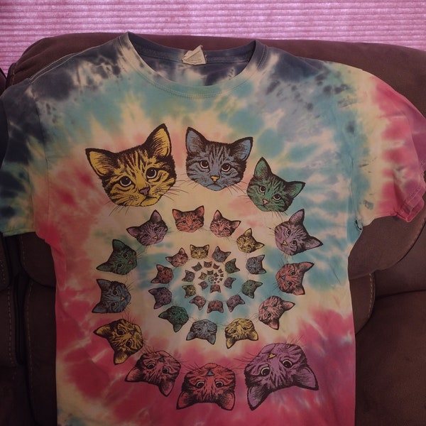 Multi Color Cat - Etsy