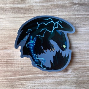 Toothless Stickers/stickers/httyd/fanart - Etsy
