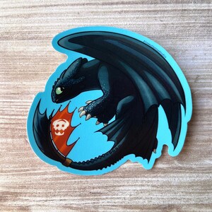 Toothless Stickers/stickers/httyd/fanart - Etsy