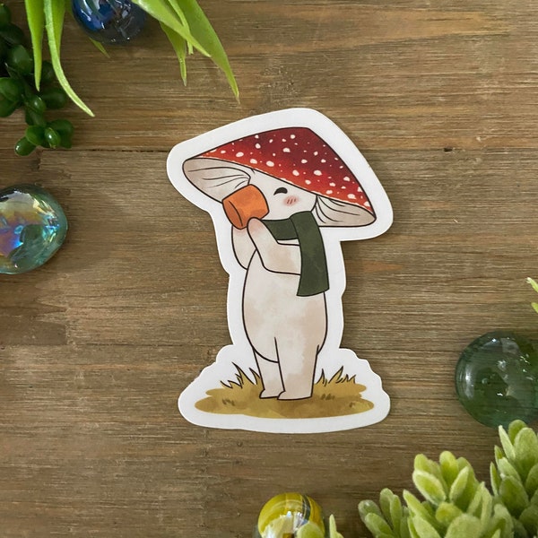 Mushroom People Sticker - Etsy