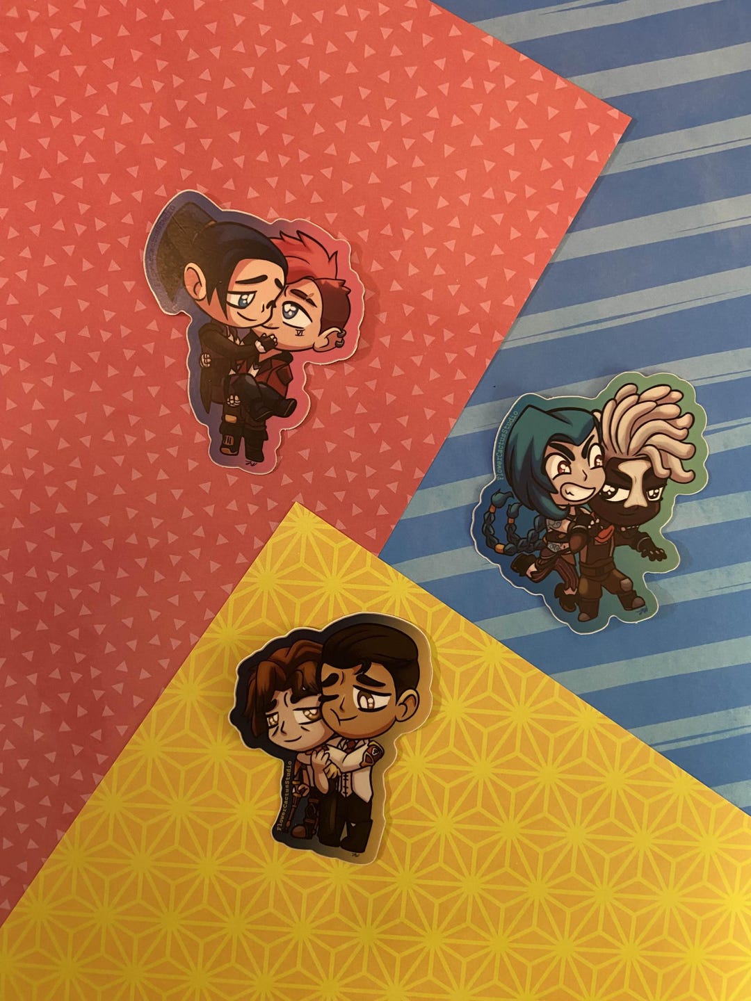 Arcane Chibi Couple Stickers - Etsy