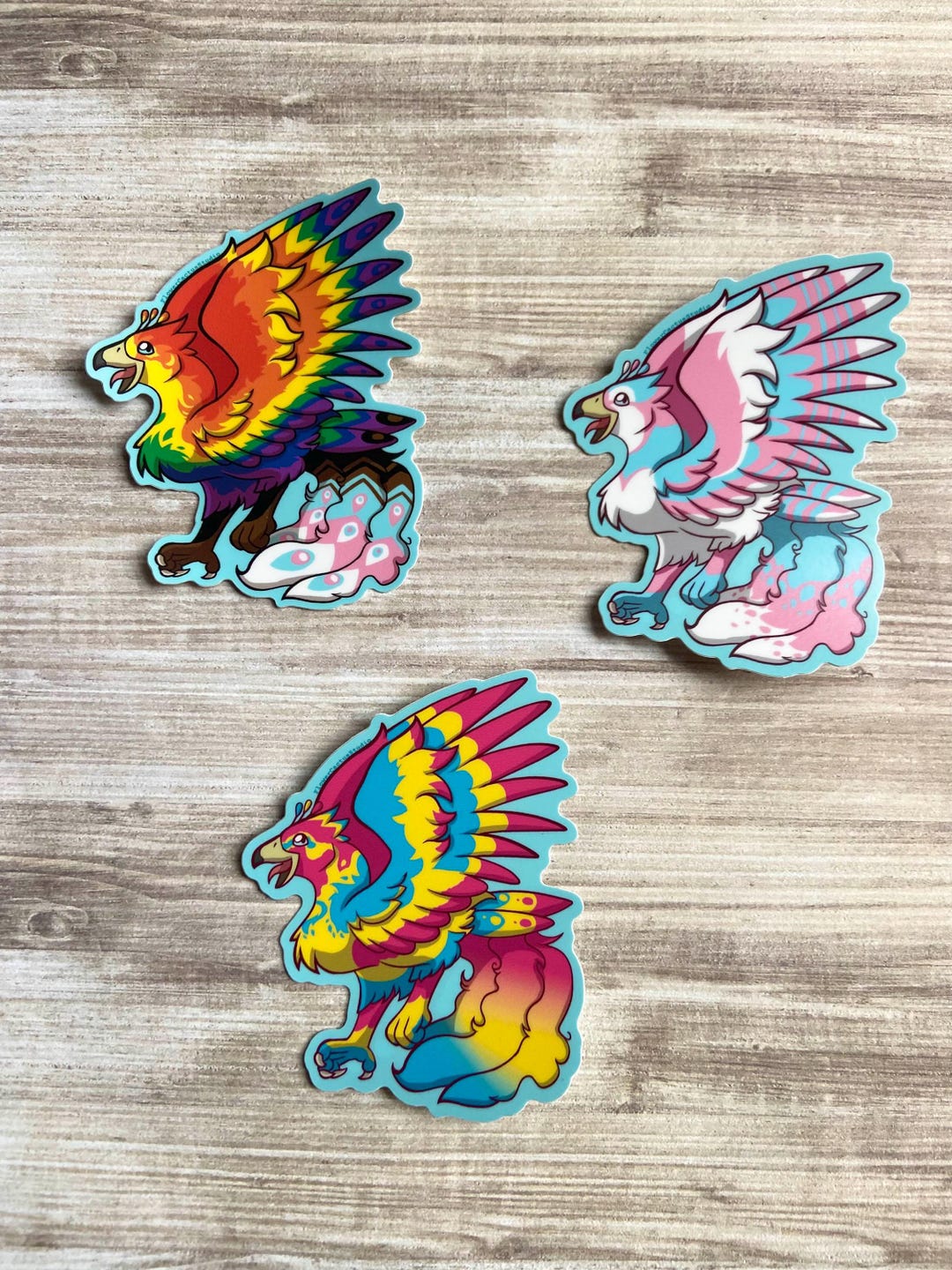 Mythical Pride: Phoenix/ Fantasy/ Phoenix Sticker/ Fantasy Sticker ...