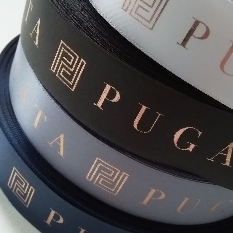 Ribbon With Logo Business - Etsy UK