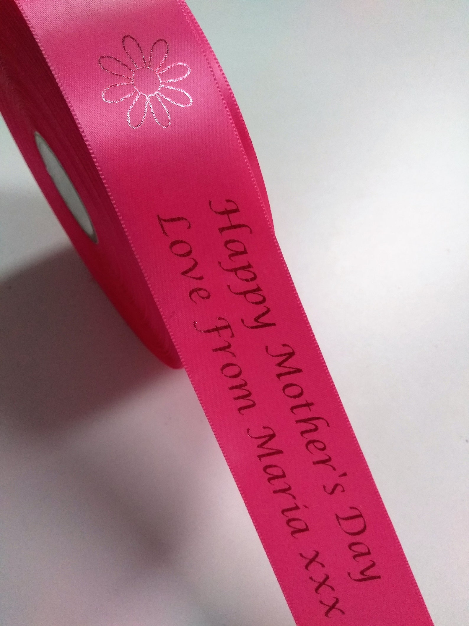 Mother's Day Personalised Printed Ribbon 38mm - Etsy
