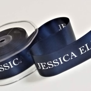 Personalised Ribbon, Customised Ribbon, 38mm Satin Ribbon, Printed ...