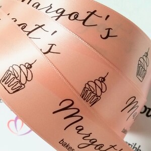 Corporate Ribbon Business Branded Ribbon Personalised | Etsy UK