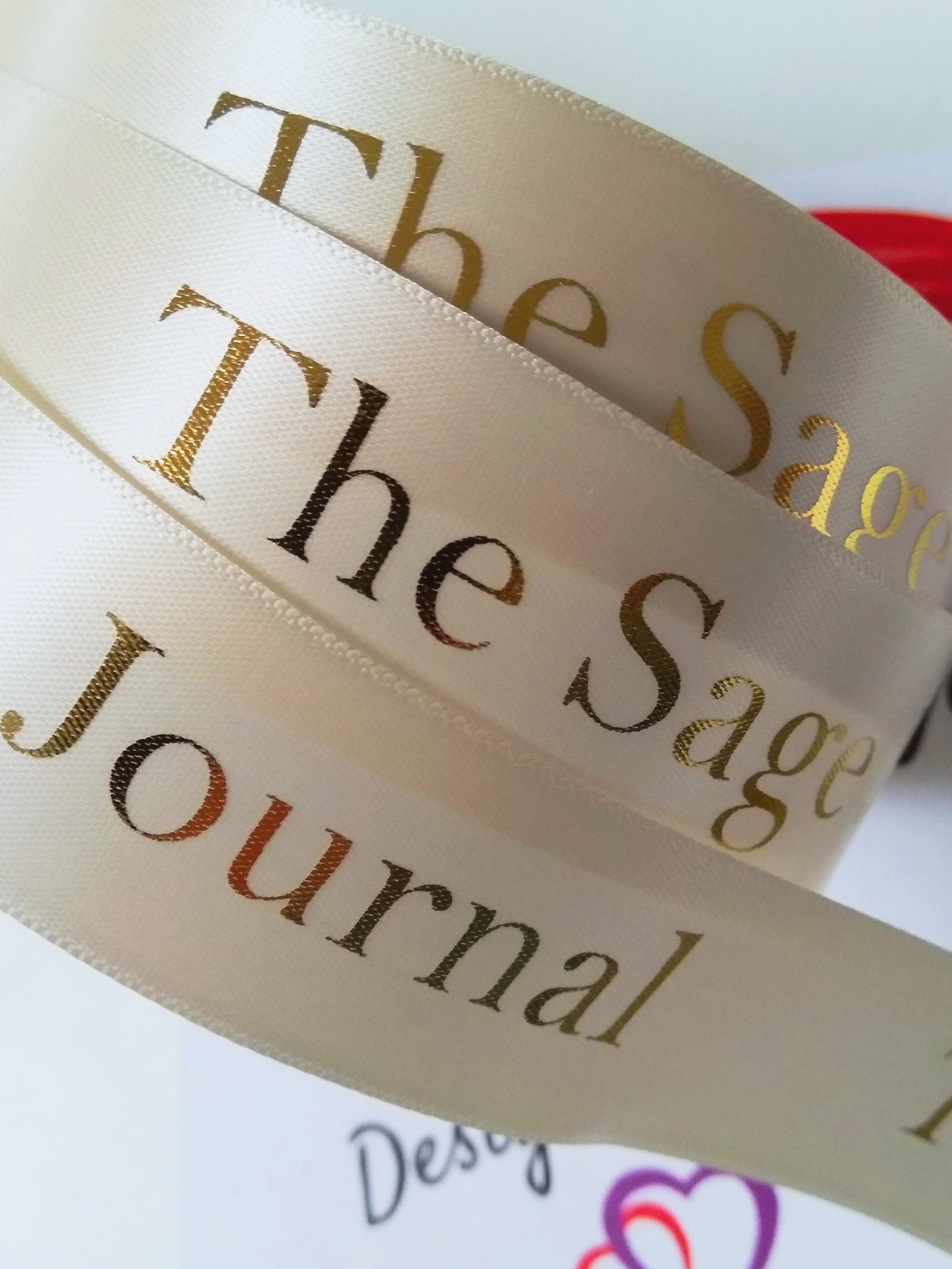 Corporate Ribbon Business Branded Ribbon Personalised - Etsy UK