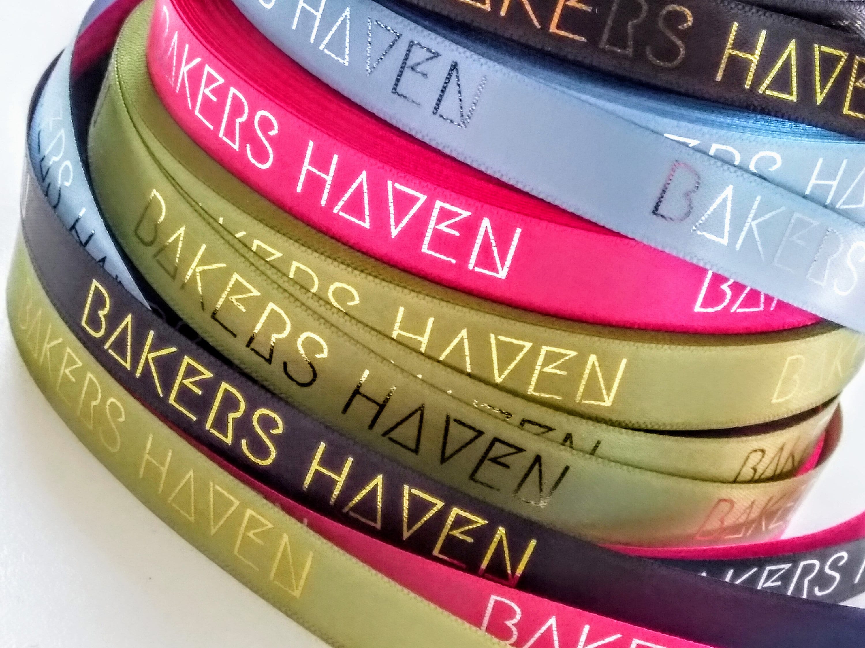 Personalised ribbon Customised ribbon 10mm satin ribbon | Etsy