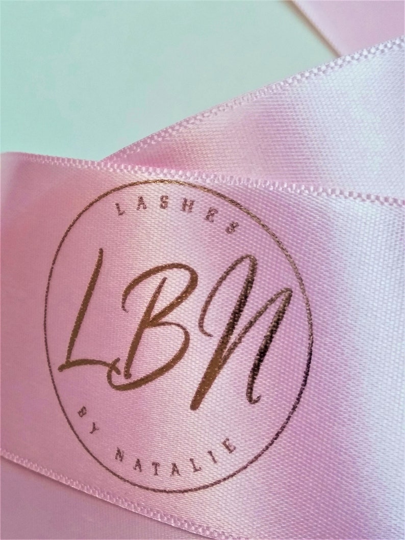 Personalised ribbon Customised ribbon 38mm satin ribbon | Etsy