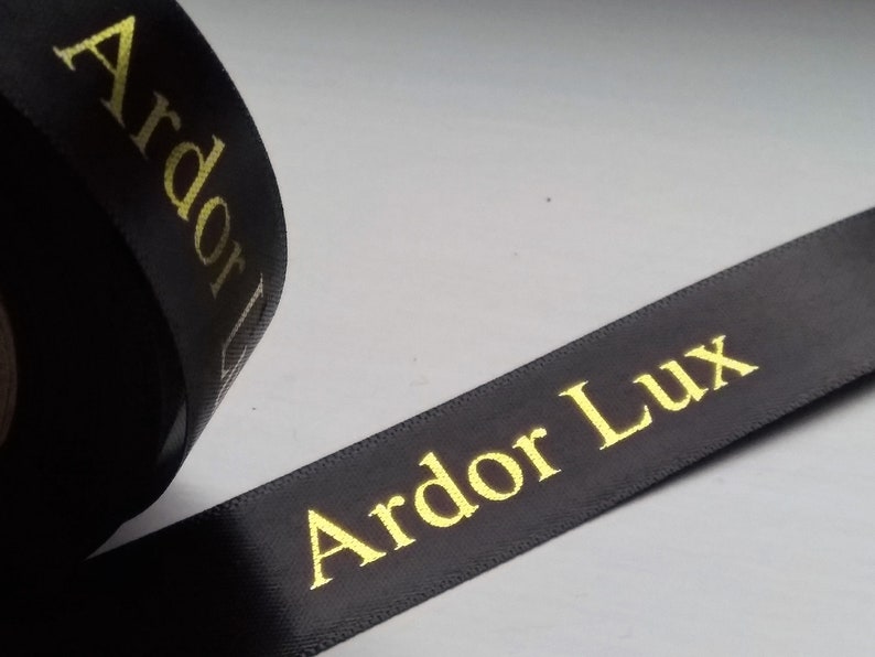 Corporate Ribbon Business Branded Ribbon Personalised - Etsy UK
