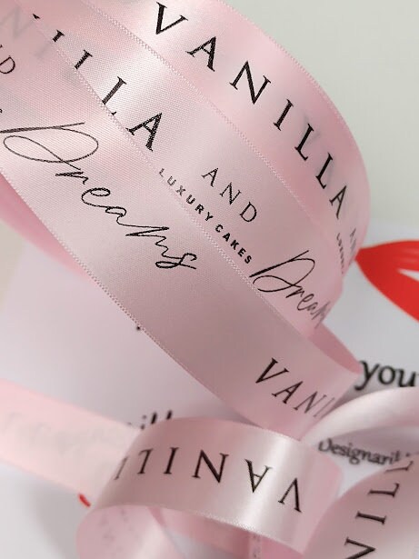 Corporate Ribbon Business Branded Ribbon Personalised - Etsy UK