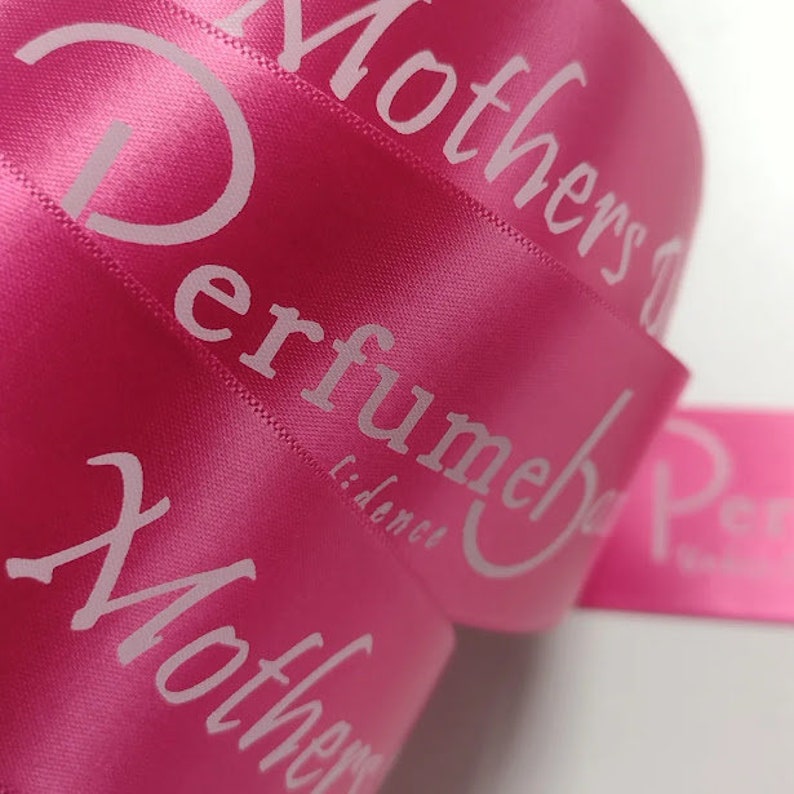 Personalised Ribbon Customised Ribbon 38mm Satin Ribbon - Etsy UK