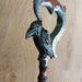 Raven Walking Sticks Wood Walking Cane Raven Walking Stick - Etsy