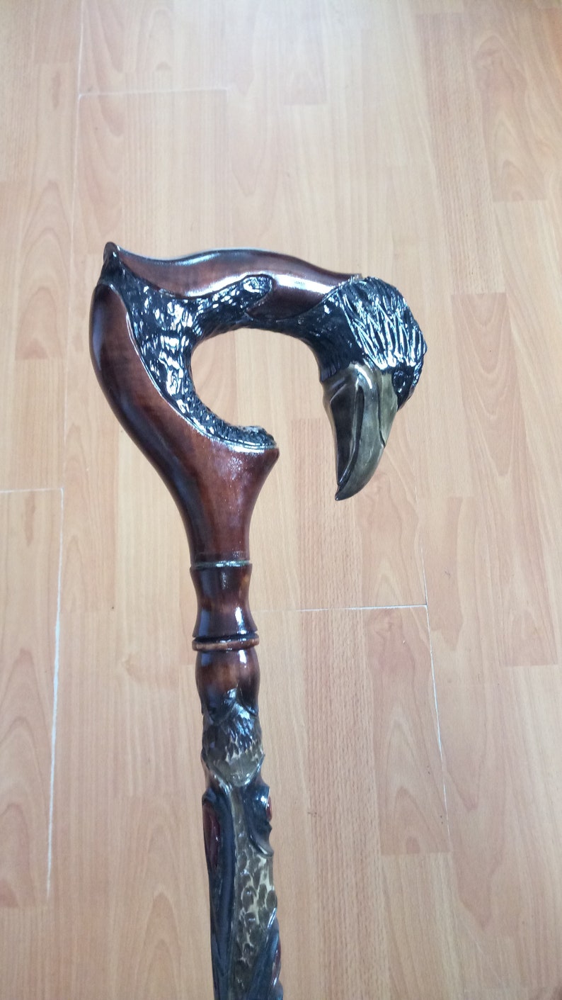 Raven Walking Cane Raven Black Walking Stick Raven Walking - Etsy