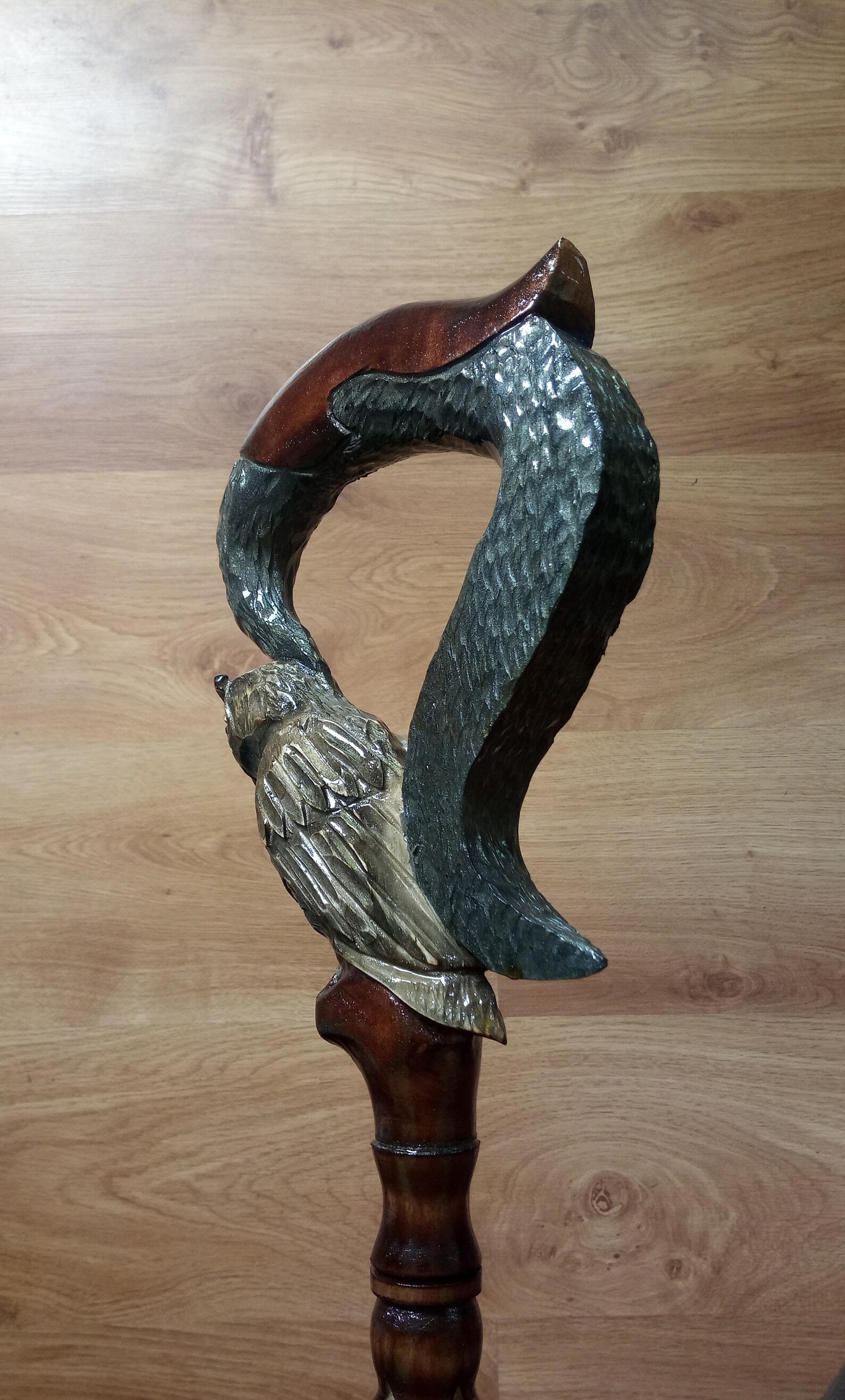 Raven Walking Cane Raven Black Walking Stick Owl Walking Cane - Etsy