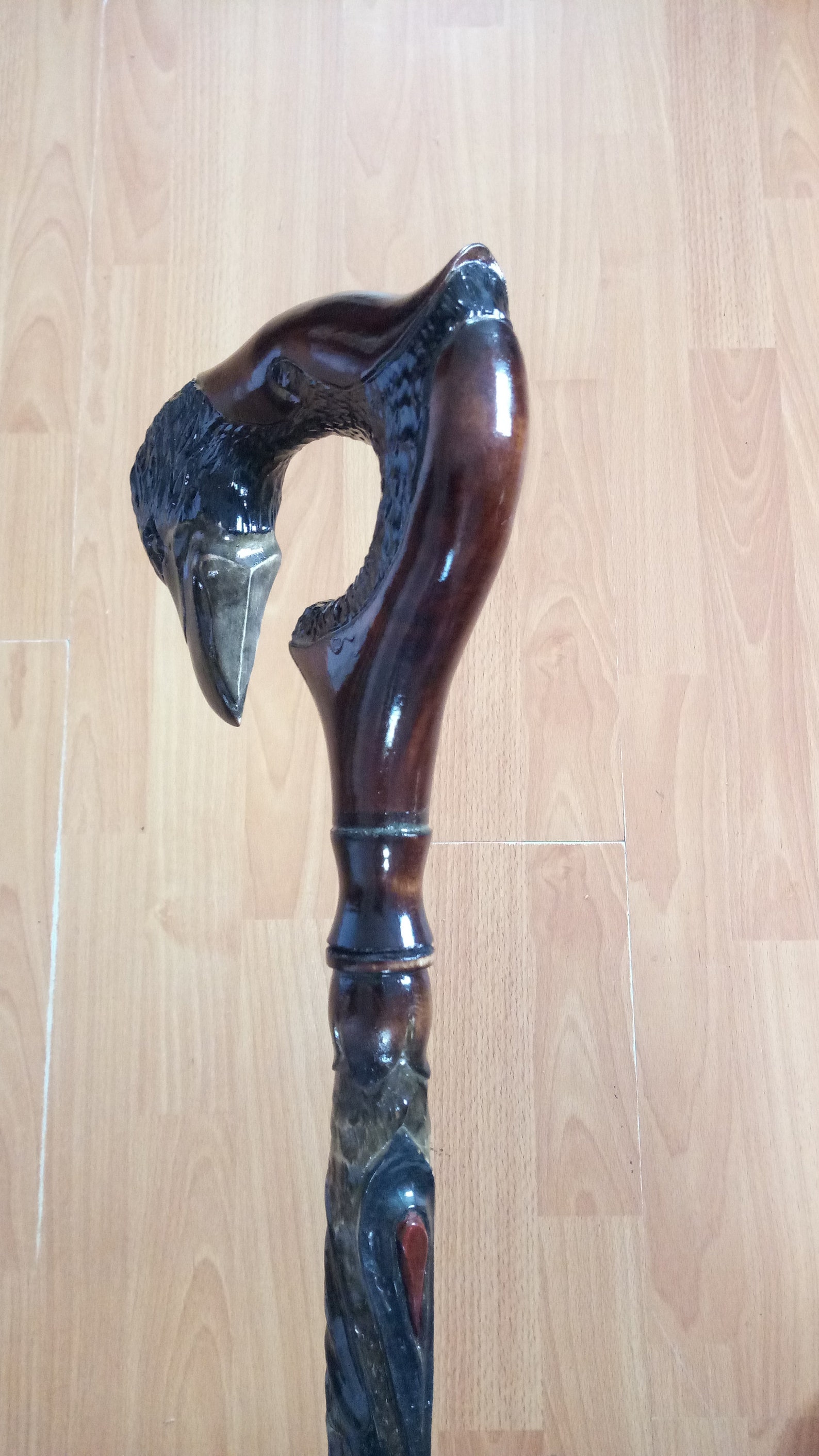 Raven Walking Cane Raven Black Walking Stick Raven Walking - Etsy Australia