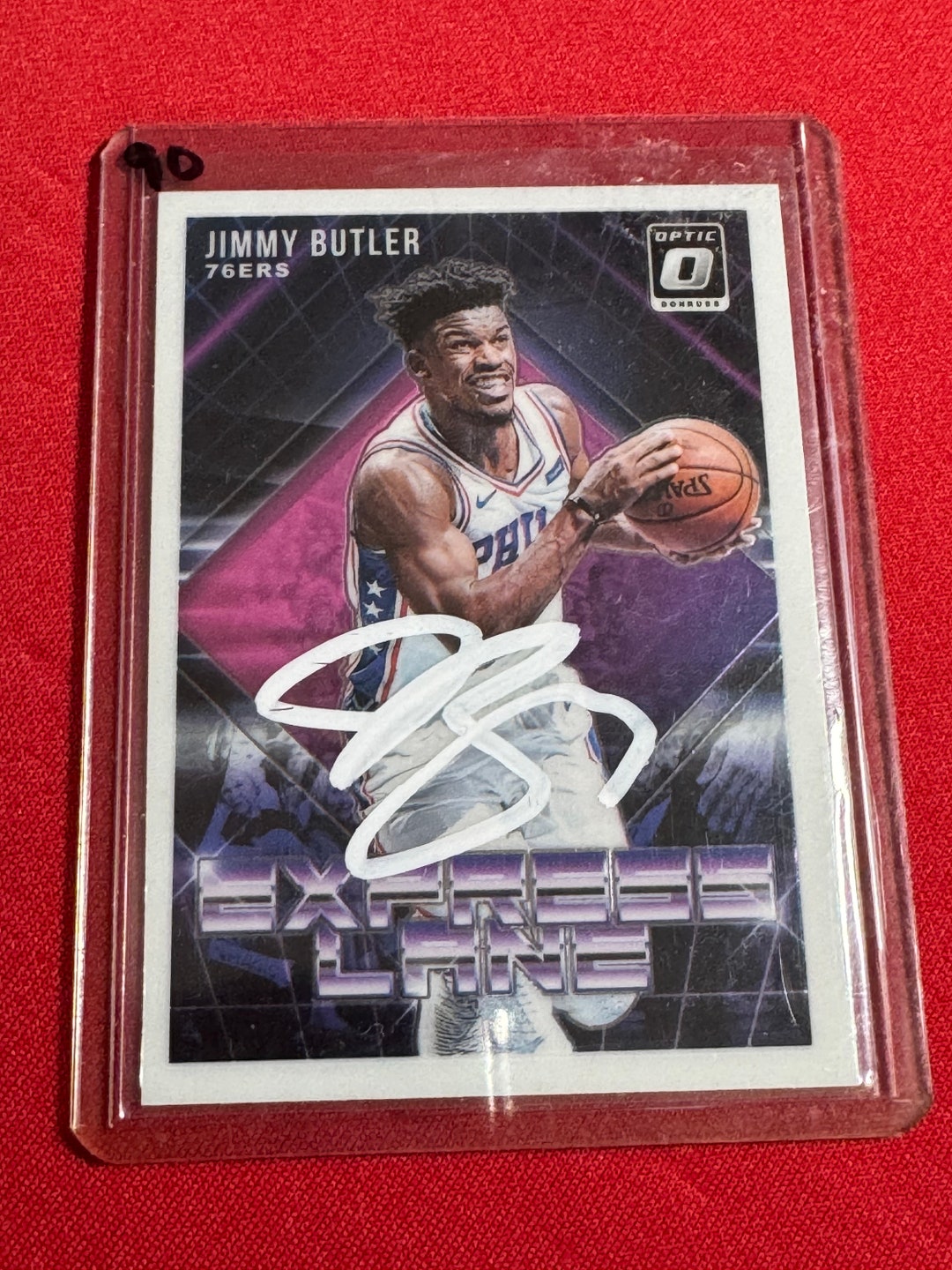 Jimmy Butler Autographed Panini Basketball Card Philadelphia 76ers - Etsy