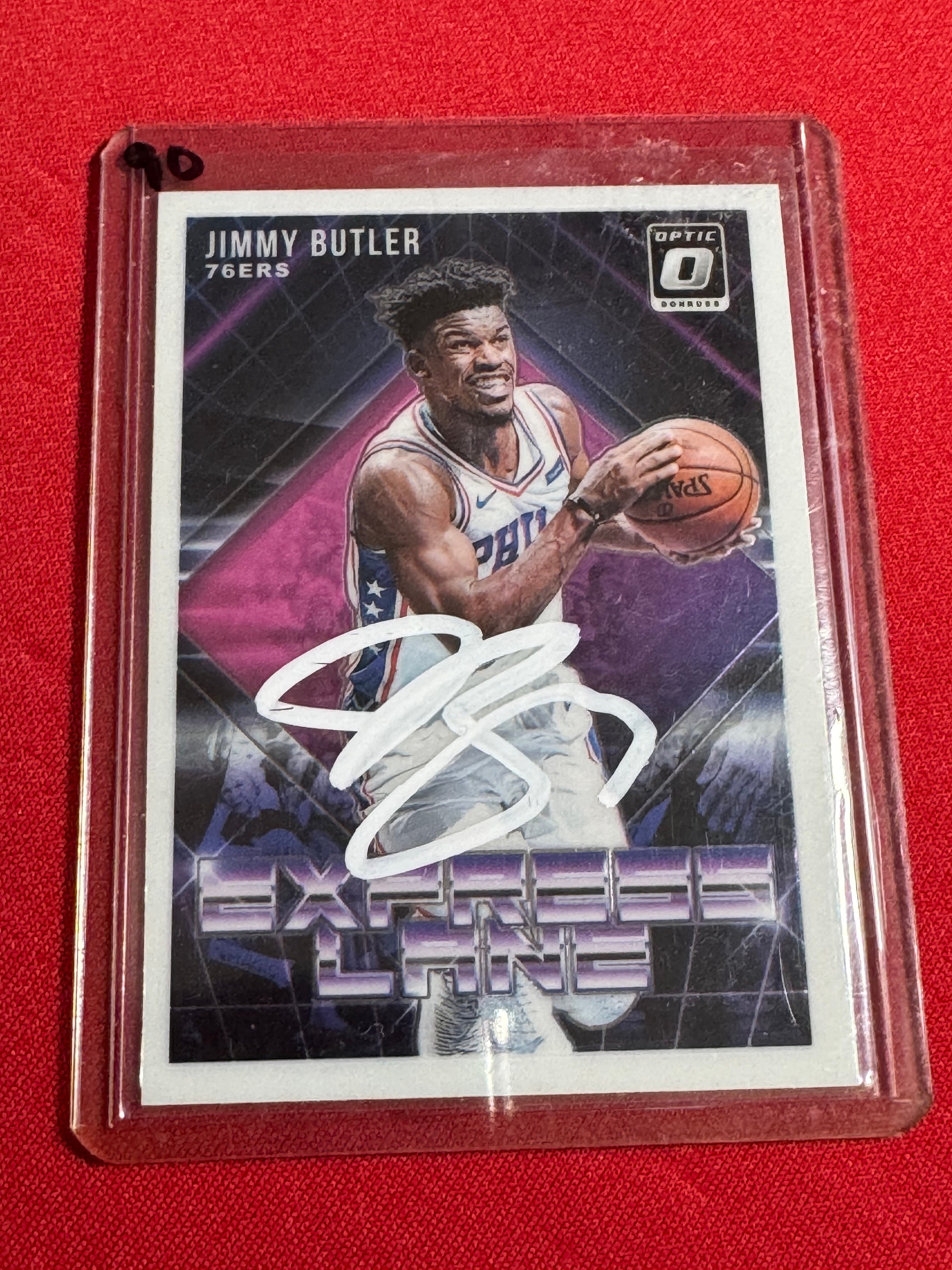 Jimmy Butler Autographed Panini Basketball Card Philadelphia 76ers - Etsy