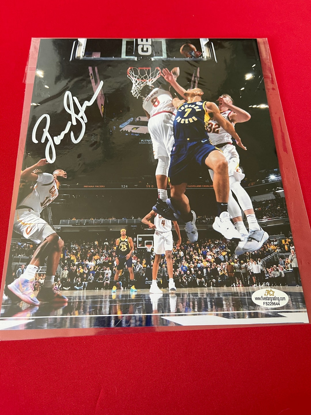 Lamar Stevens Autographed 8x10 Photo Mint Condition Cleveland Cavaliers ...