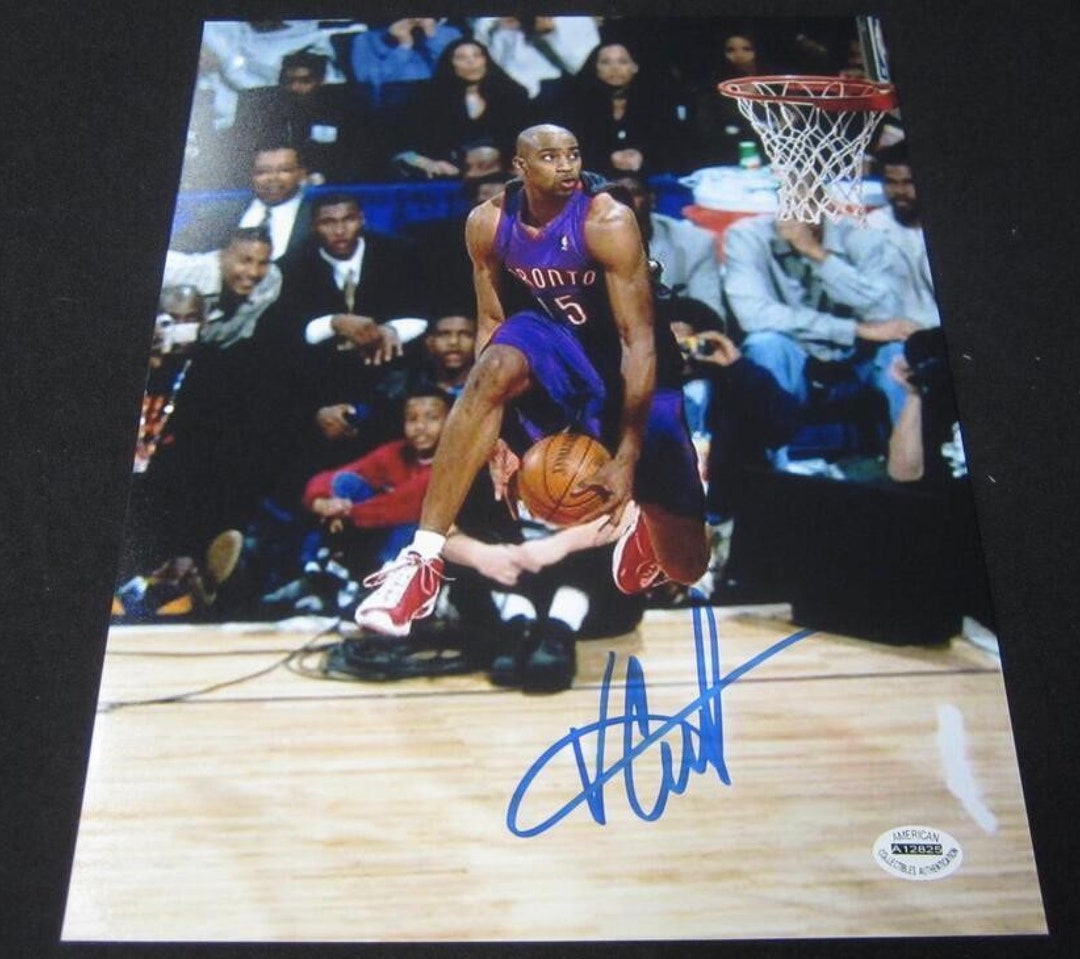 Vince Carter Autographed 8x10 Photo Mint Condition Toronto - Etsy