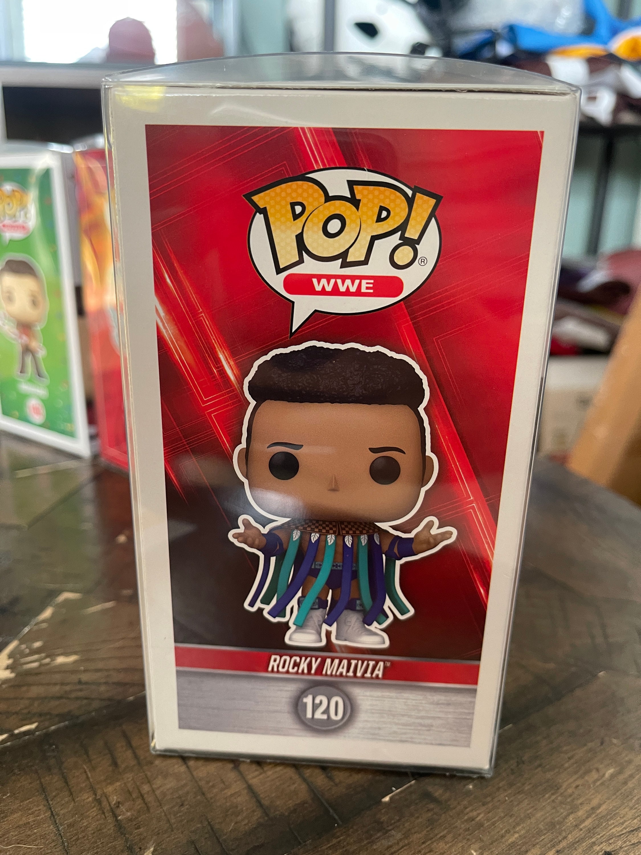 The Rock Funko Pop 120 Dwayne Johnson Signed the Rock Certified ...