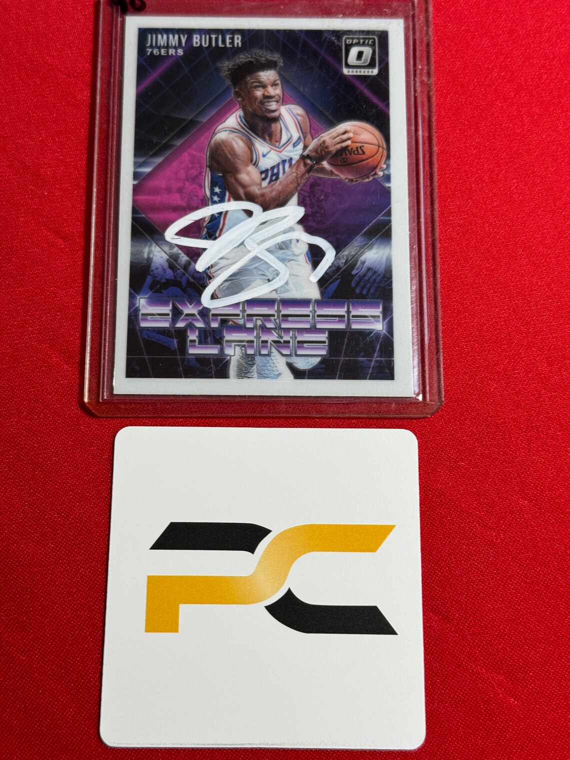 Jimmy Butler Autographed Panini Basketball Card Philadelphia 76ers - Etsy