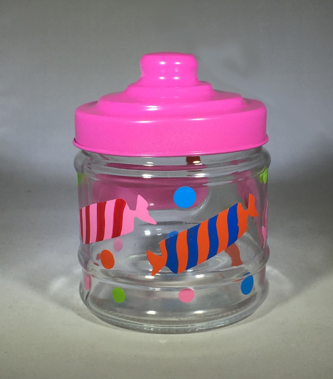 Personalized Candy Jar Glass Candy Jar - Etsy
