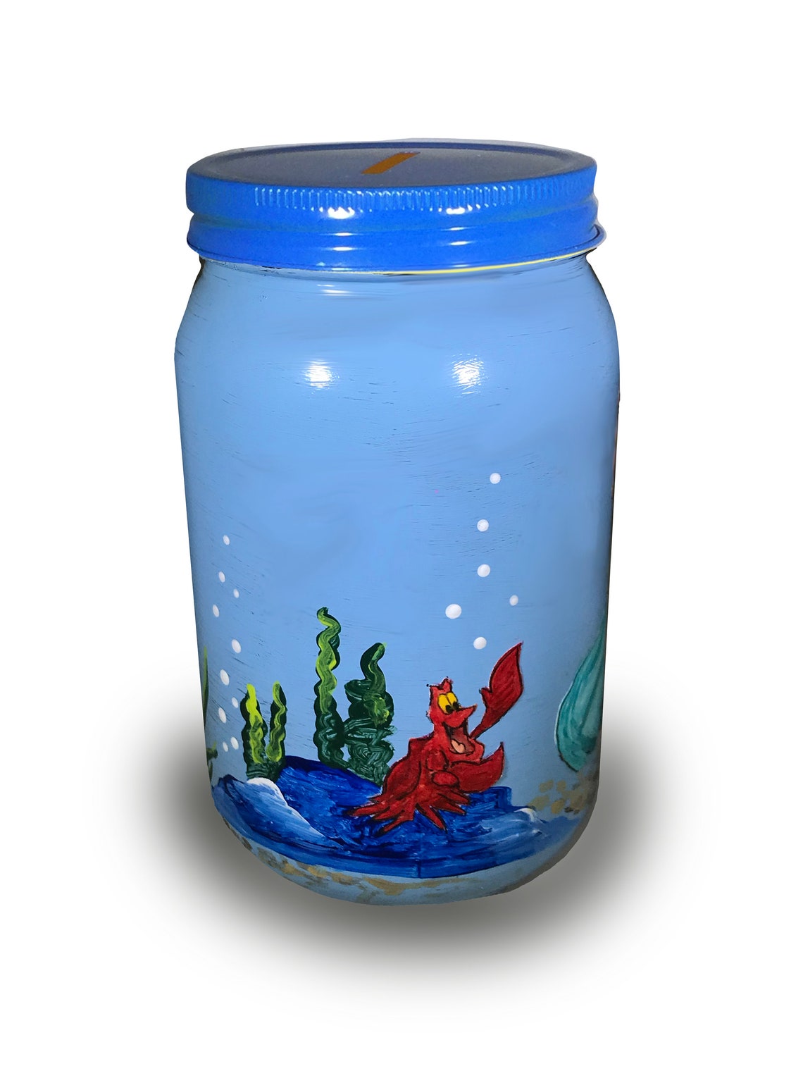 Personalized Hand Painted Bank Princess Savings Bank Ariel - Etsy