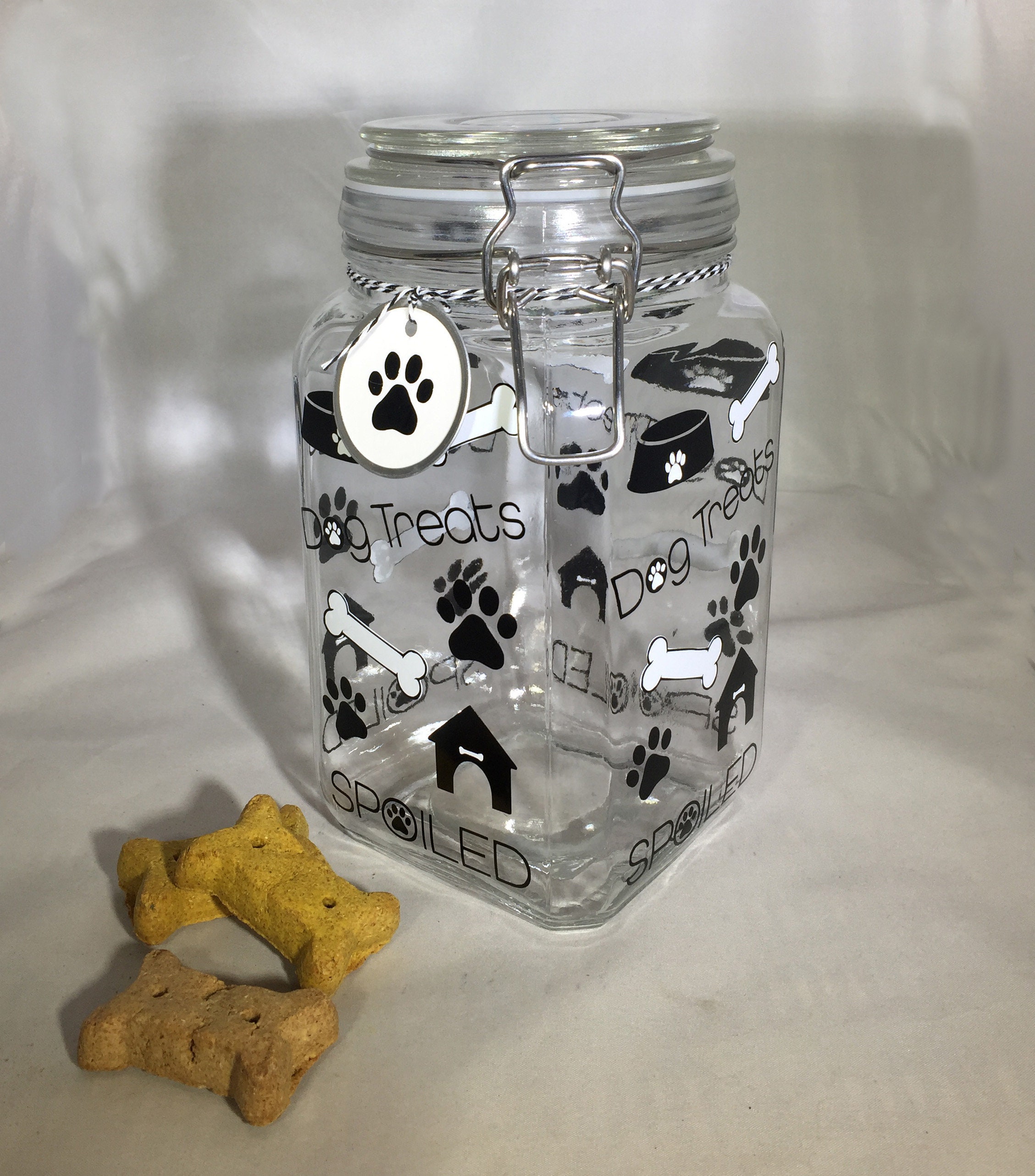 Personalized Dog Treat Jar Dog Treat Container Dog Biscuit Jar personalized-dog-treat-jar-dog-treat-container-dog-biscuit-jar