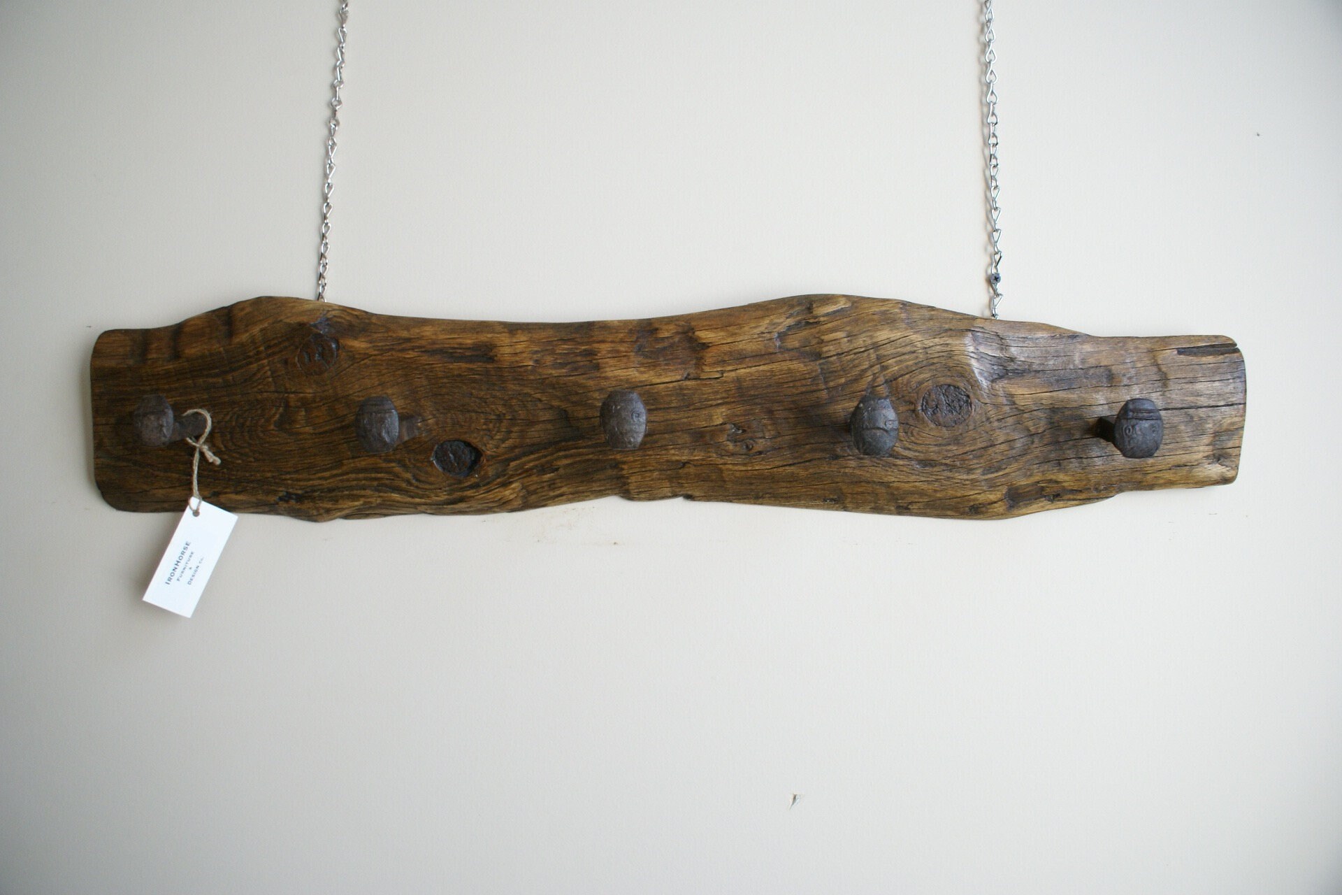 Hand-crafted Reclaimed Wall-mounted Railroad Spike Coat Rack | Etsy Canada