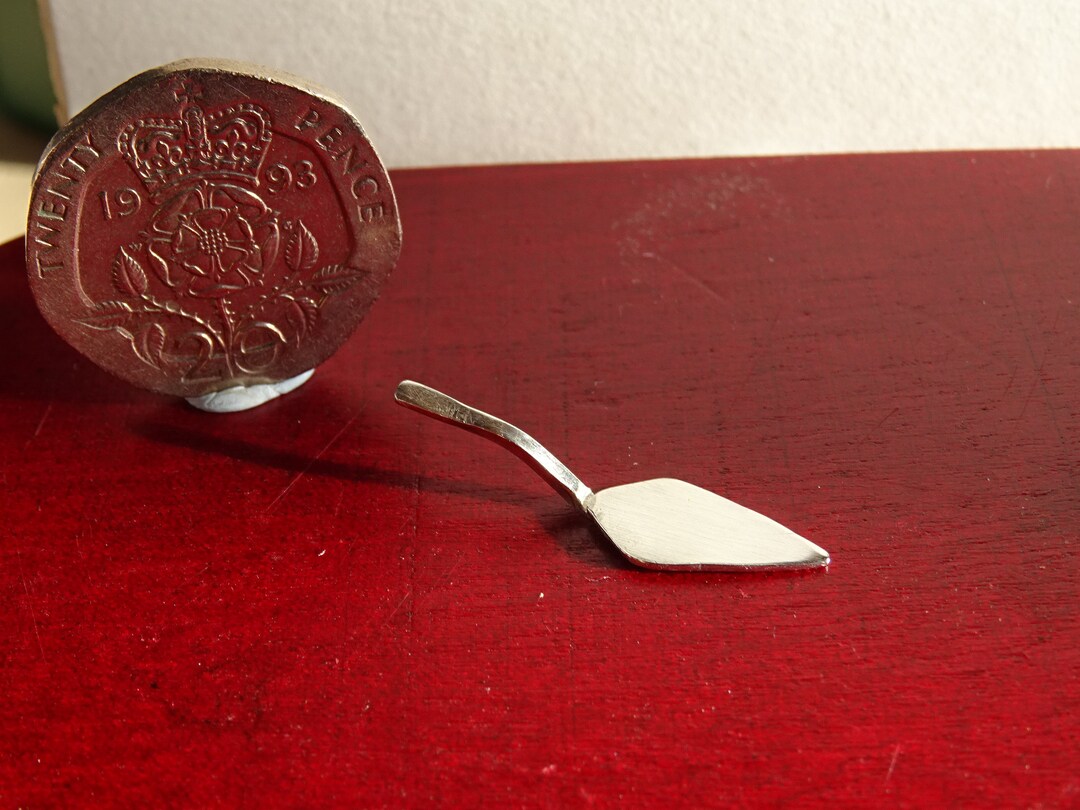 12th Scale Silver Cake Slice - Etsy