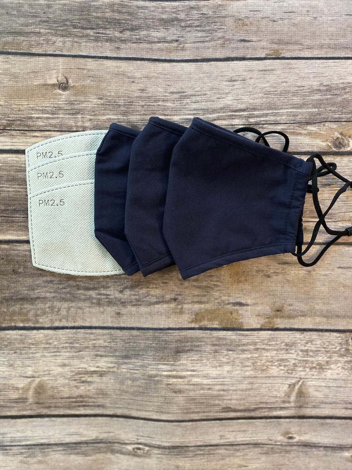 3 MASKS 3 FILTERS Premium Quality Washable Face Mask With - Etsy