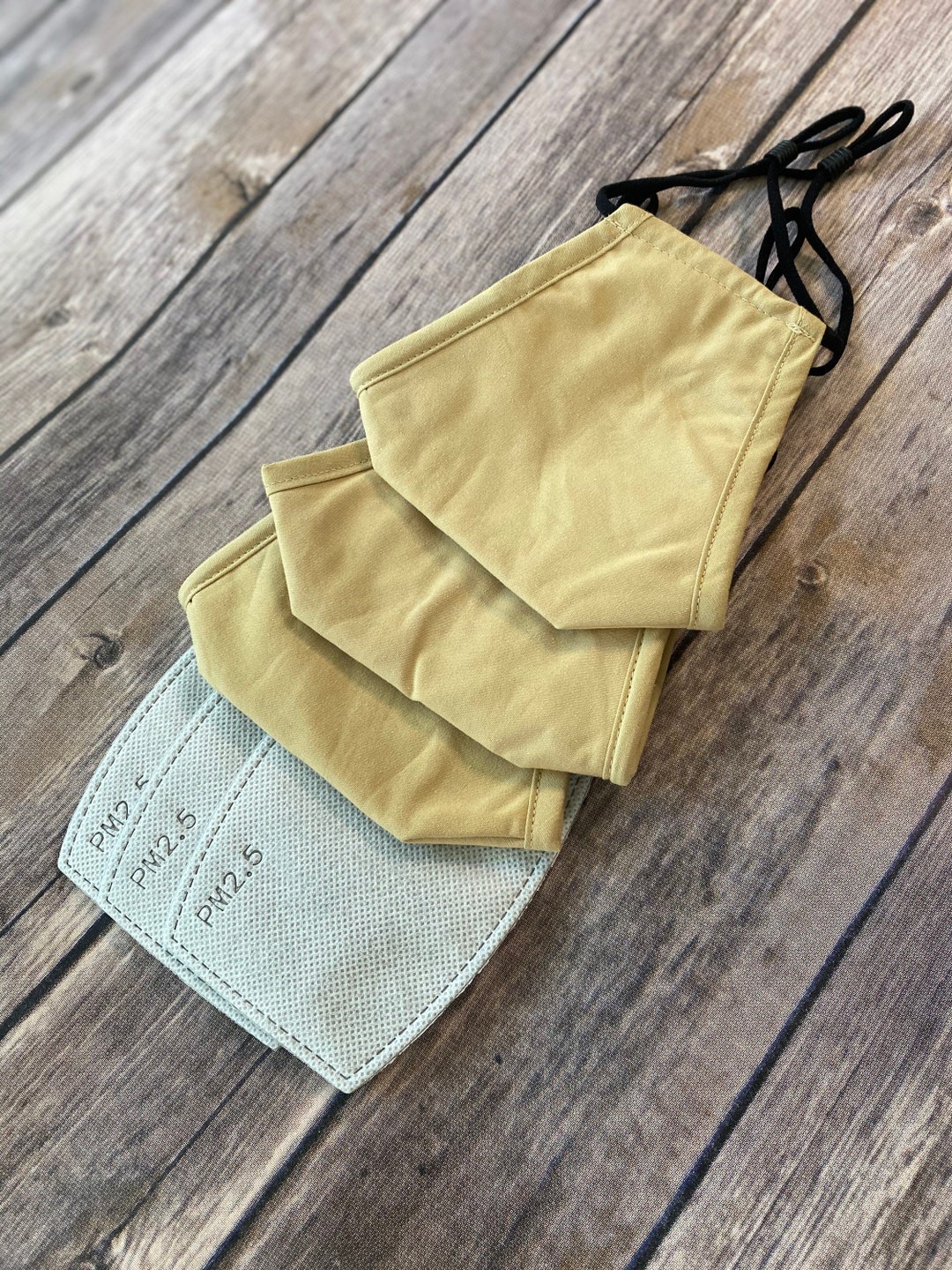 3 MASKS 3 FILTERS Premium Quality Washable Face Mask With Filter ...