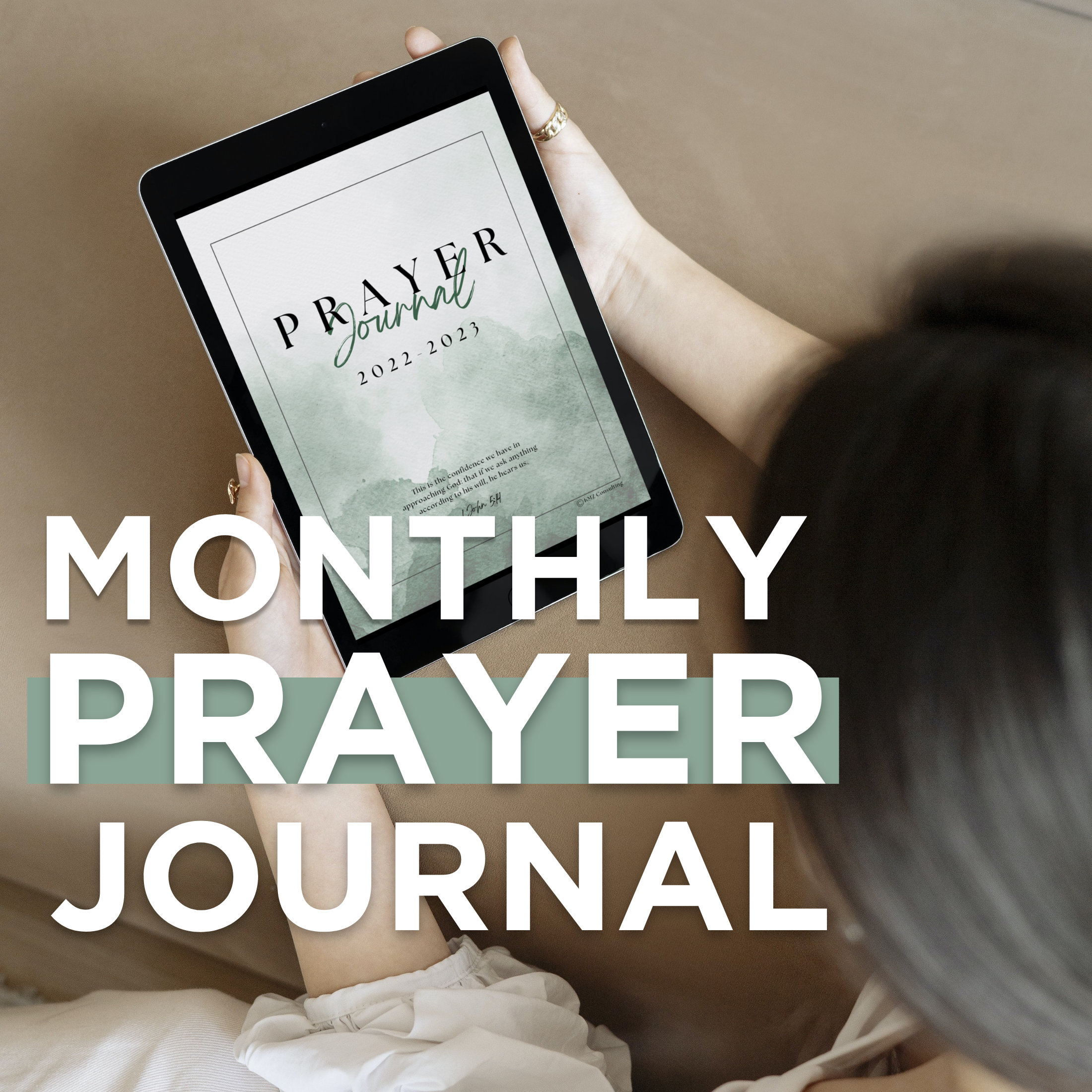 Monthly Prayer Journal | Prayer Planner | Digital Prayer Journal ...
