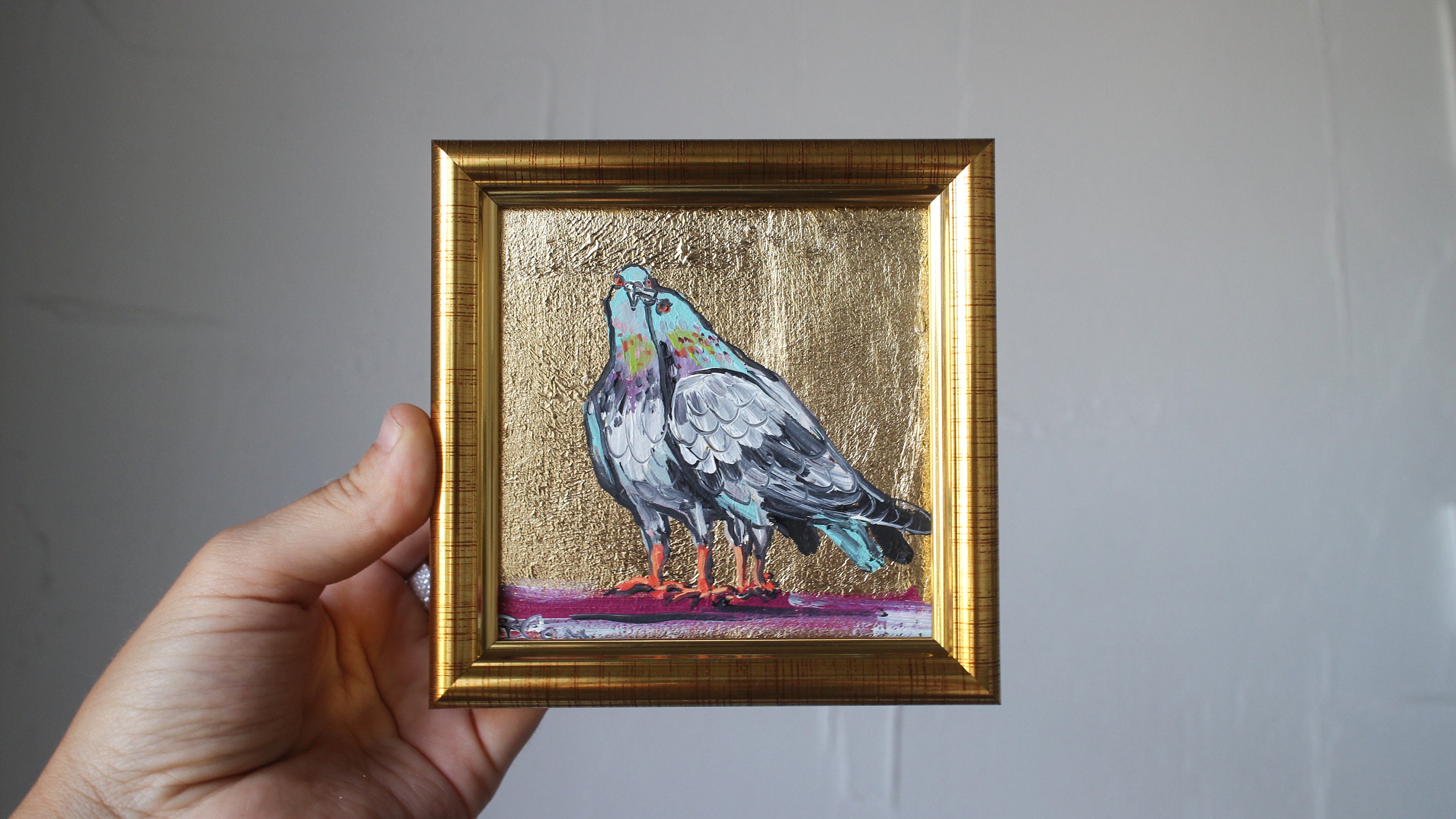 Pigeon Painting