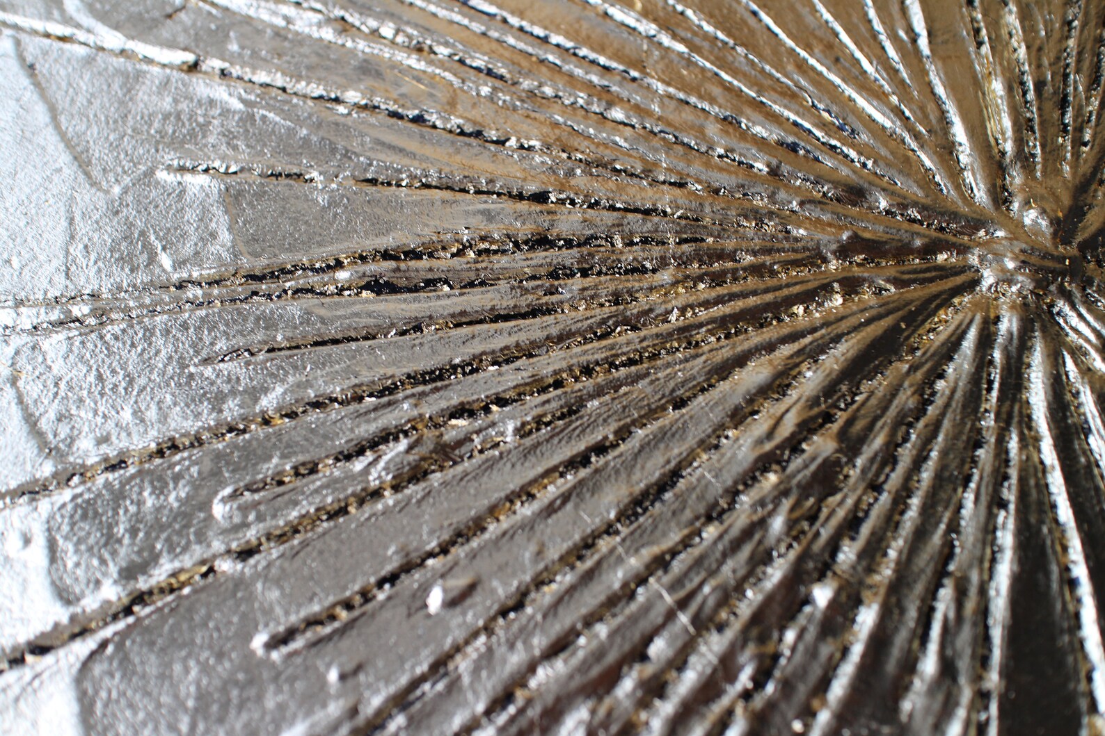 Gold Leaf Art Abstract Gold Painting Large Abstract Painting - Etsy