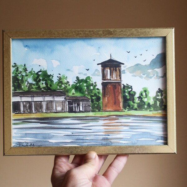 Chautauqua Bell Tower - Etsy