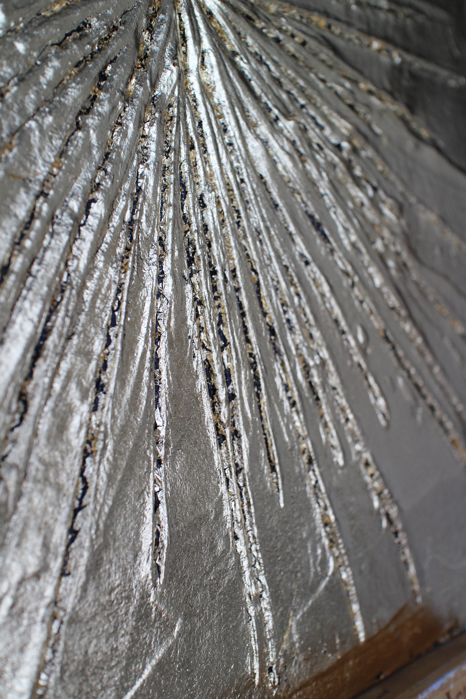 Gold Leaf Art Abstract Gold Painting Large Abstract Painting - Etsy