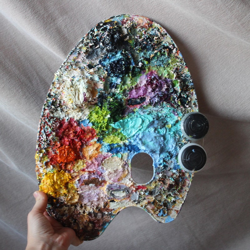 Artist Palette - Etsy