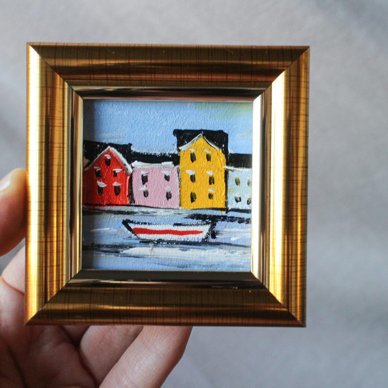 Denmark Art Painting - Etsy