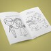 Wedding Kids Activity Book and Coloring, Wedding Kids Table Activities ...