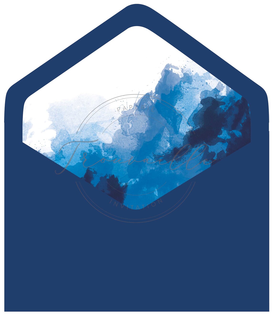 Blue Sparkles Watercolor Printable Customized Template Wedding - Etsy