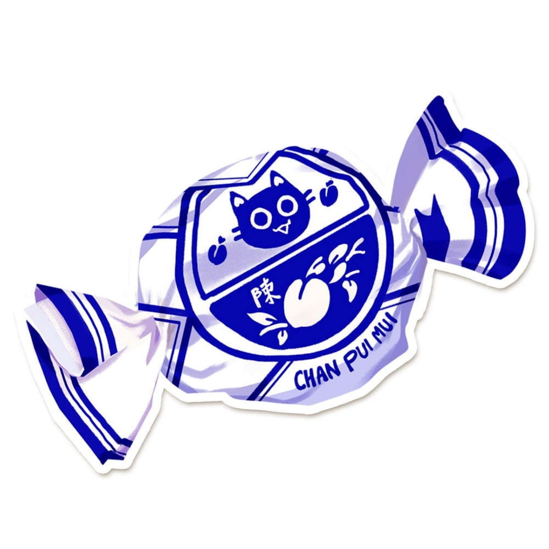 Chinese Plum Candy Herbal Chan Pui Mui Vintage Retro Chinatown Vinyl ...