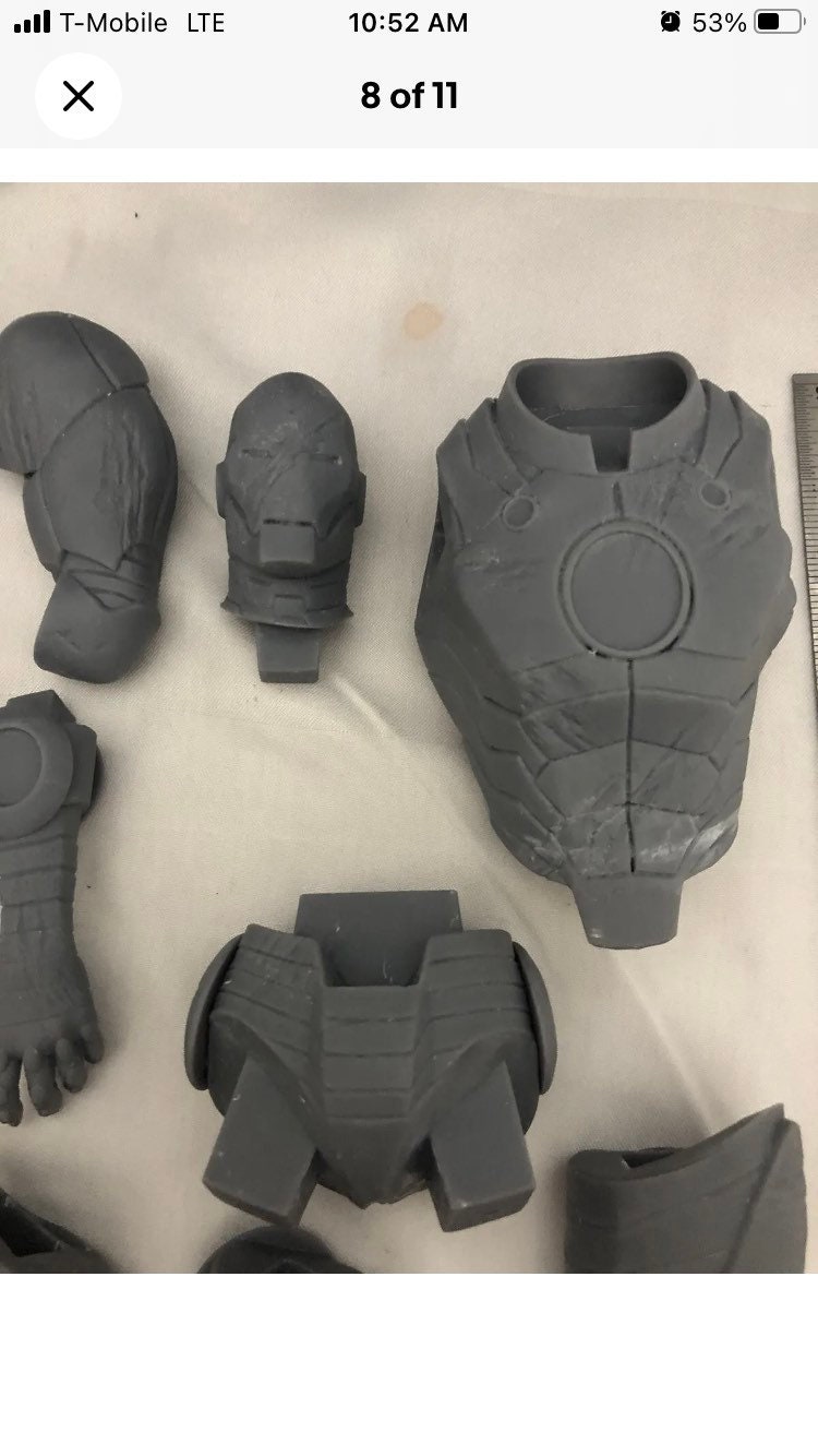 Iron Man 1/5 Scale Resin Model Kit - Etsy