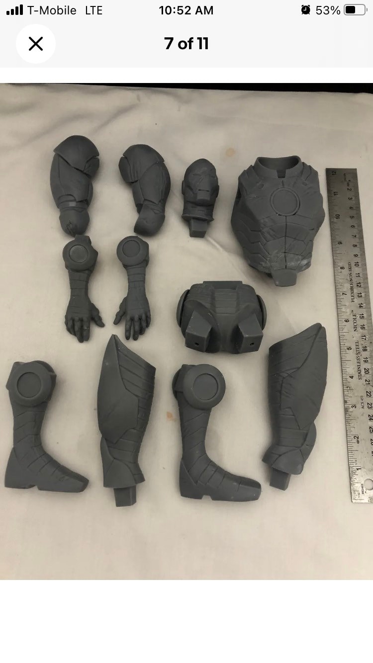 Iron Man 1/5 Scale Resin Model Kit - Etsy