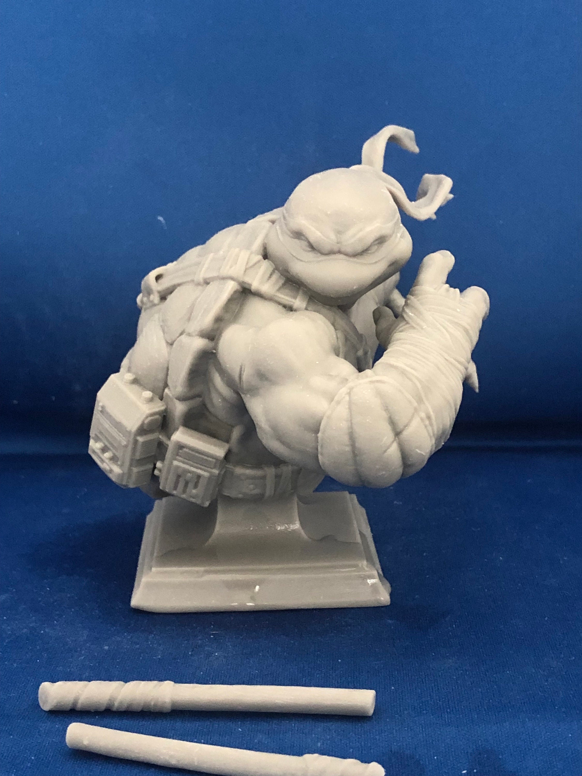 Teenage Mutant Turtles Resin Model Busts set of 4 - Etsy