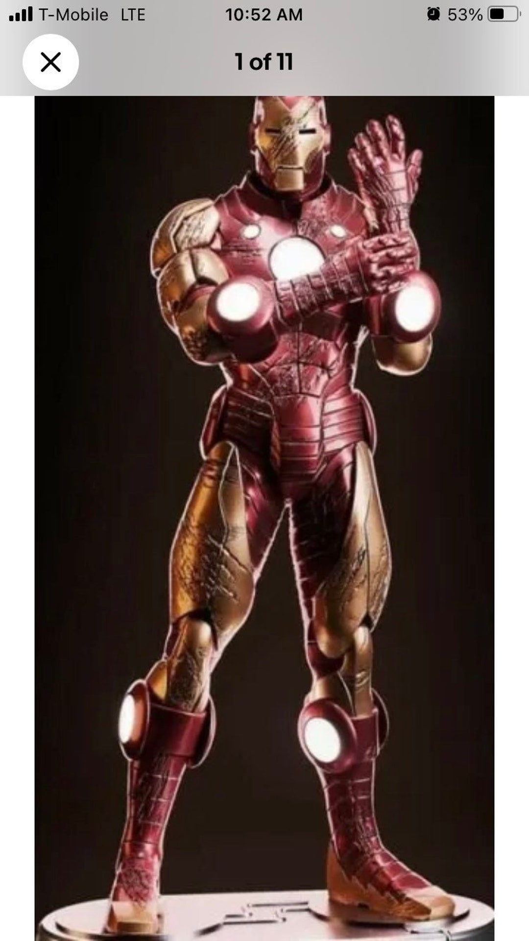 Iron Man 1/5 Scale Resin Model Kit - Etsy