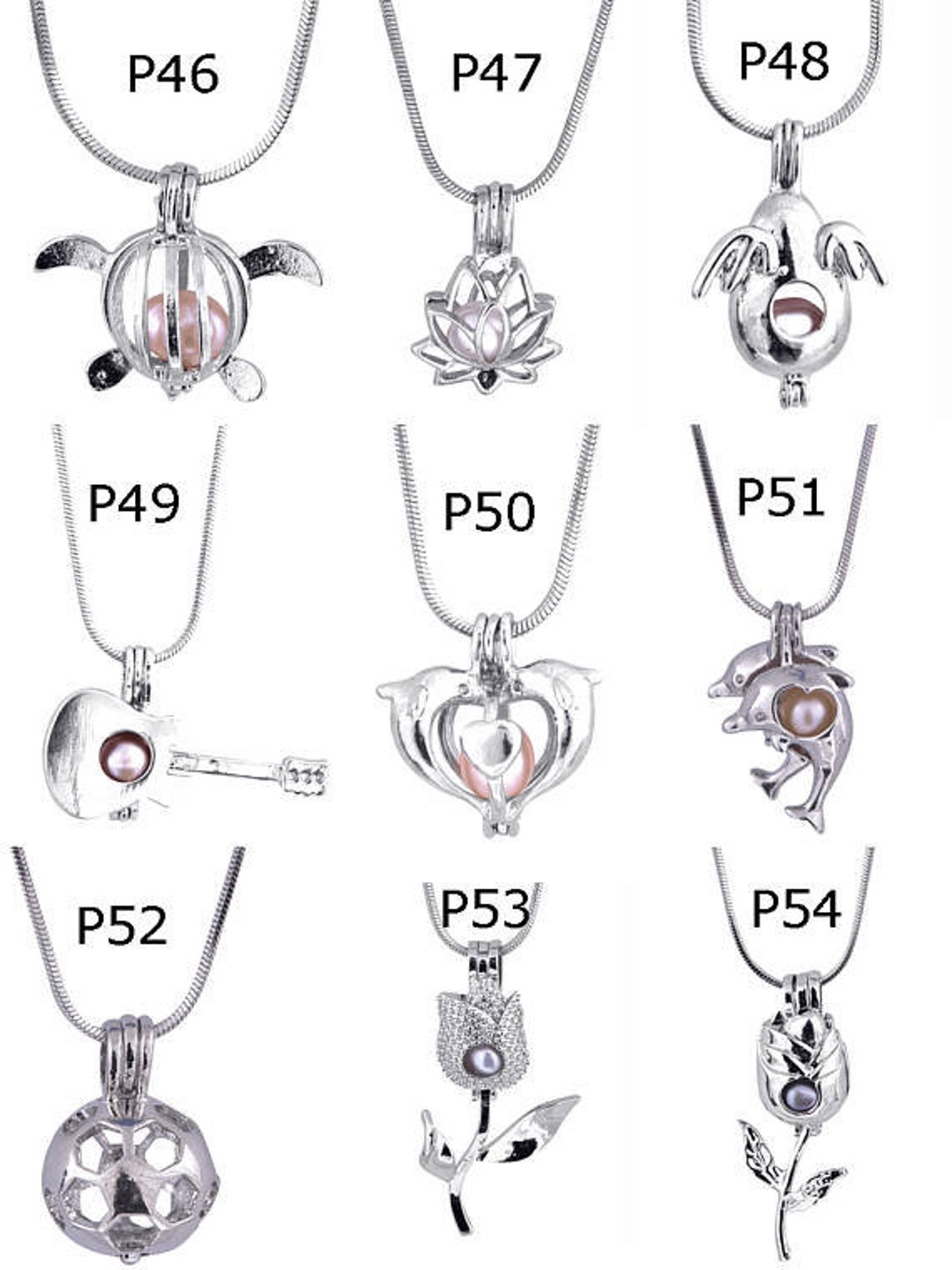 1PCS Pearl Cagecage Pendantcage Pendantslocketsakoya - Etsy